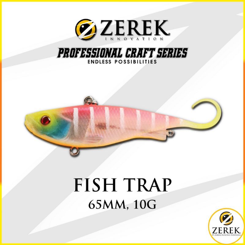 Jual LURE ZEREK FISHTRAP 65MM-95MM-110MM SOFTLURE | ACTION VIBRATION ...
