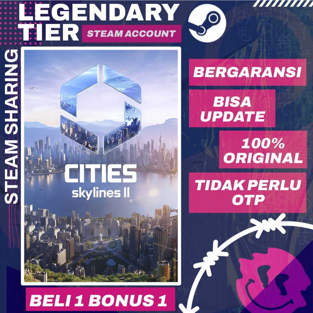 Jual Cities: Skylines 2 [Game Steam Original] | Shopee Indonesia