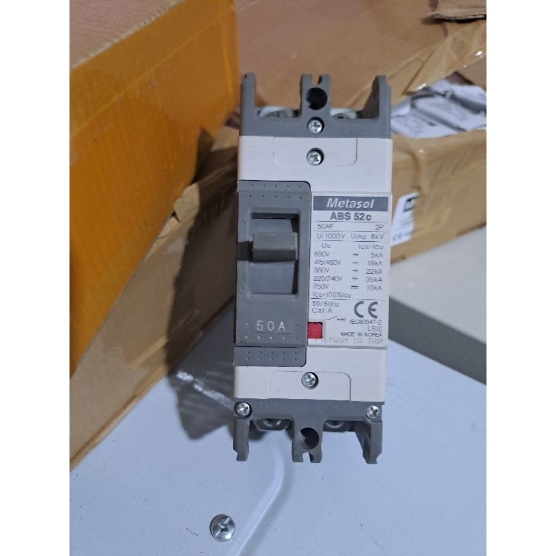 Jual MCCB LS ABS52B 2P 50A ABS 52b 3P 50A Original | Shopee Indonesia