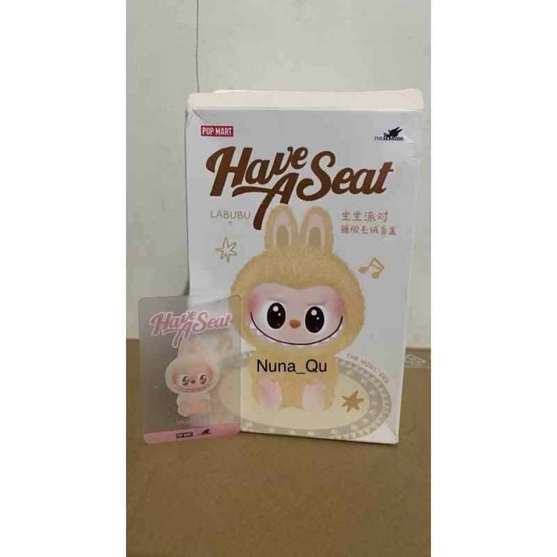 Jual POPMART Labubu have a seat selected DADA original | Shopee Indonesia