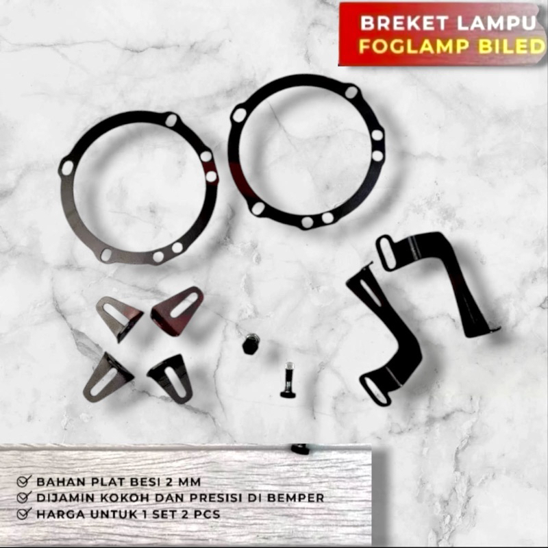 Jual Bracket foglamp BiLED Toyota Avanza PNP Raize Calya Agya All New ...