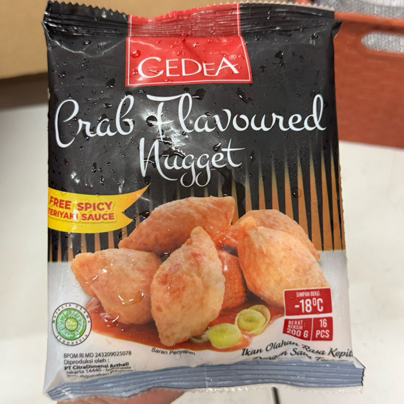 Jual CEDEA CRAB FLAVOURED NUGGET | Shopee Indonesia