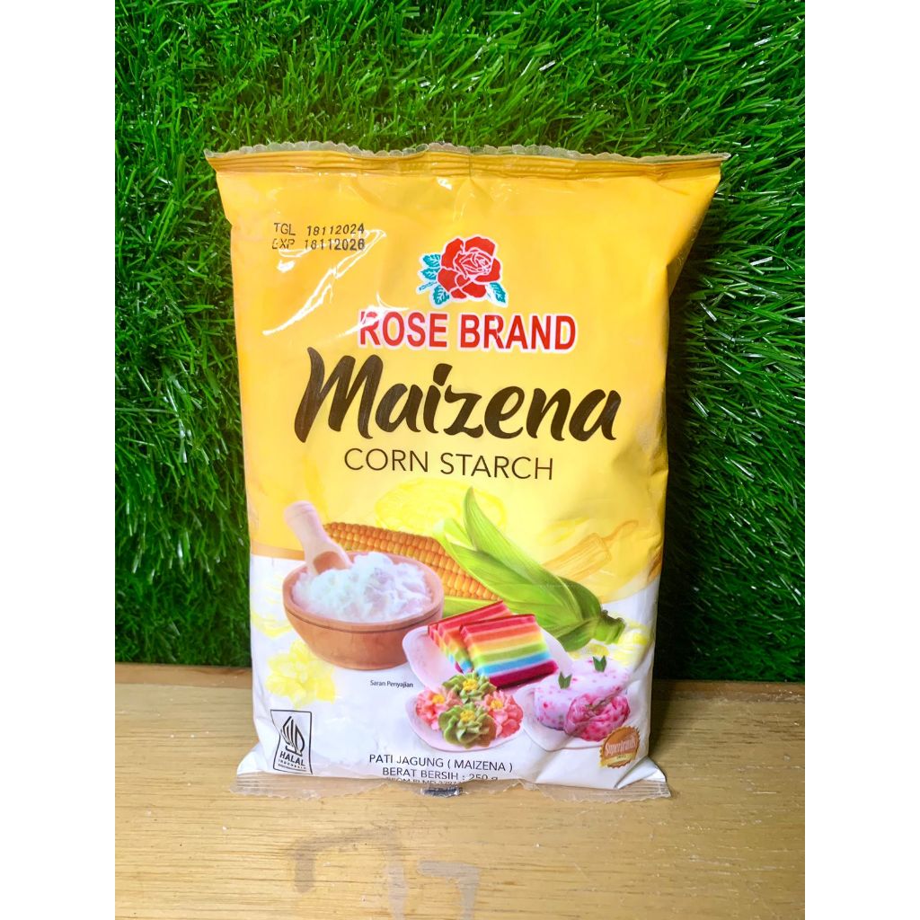 Jual Tepung Maizena Corn Starch Rose Brand 250gr | Shopee Indonesia