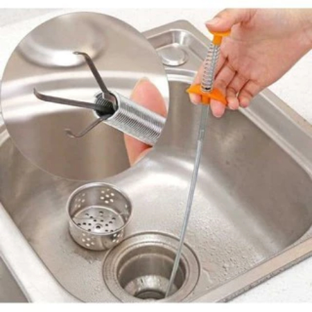 Jual Alat Penjepit Saluran Air Kawat Pembersih Saluran Air Pipa Mampet | Shopee Indonesia