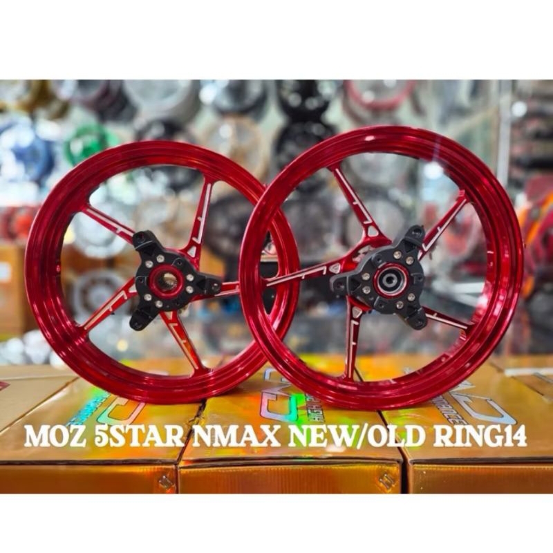 Jual Delkevic MOZ AEROX-NMAX NEW/OLD/NEO/TURBO Ring14 VELG NMAX OLD ...