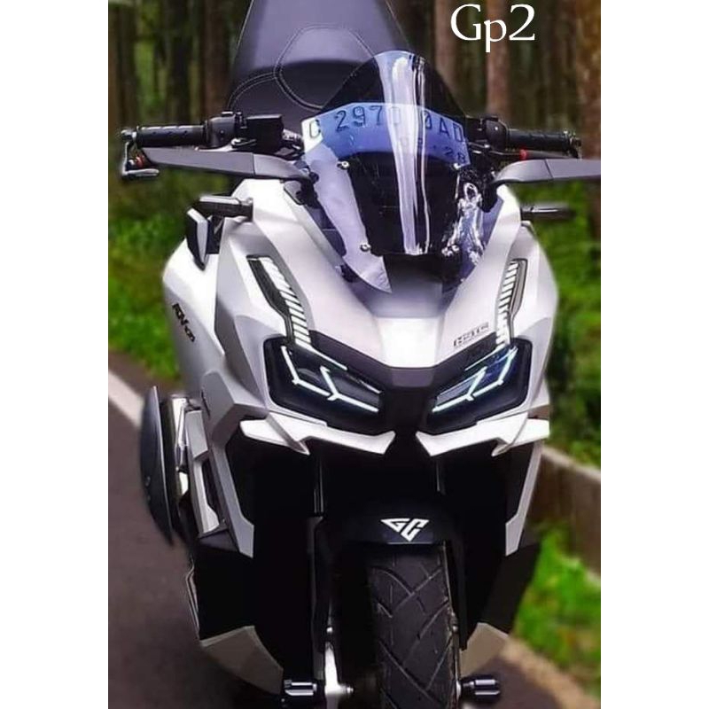 Jual WINDSHIELD HONDA ADV 150 TIPE V3 MINI SIRIP TEBAL 4 MILI VISOR ADV ...