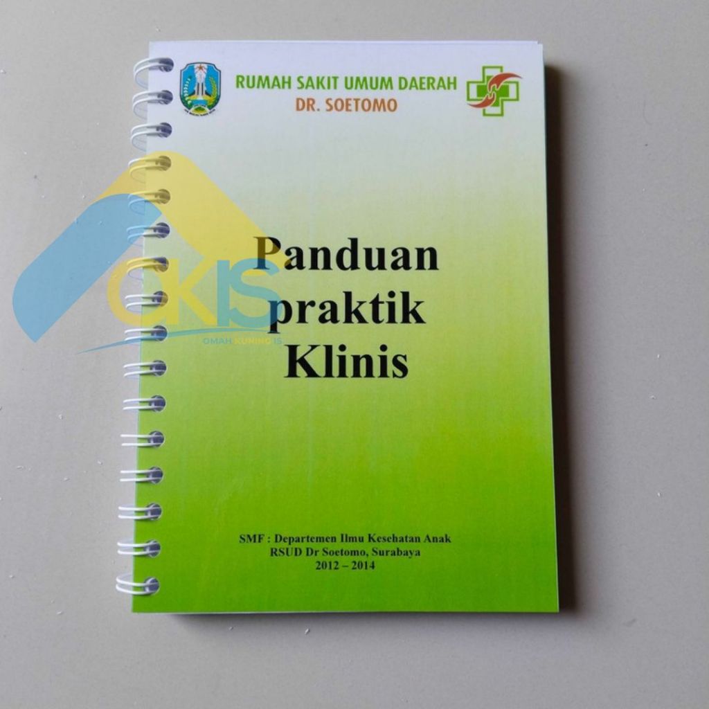Jual Buku Panduan Praktik Klinis SMF : Departemen Ilmu Kesehatan Anak RSUD Dr Soetomo | Shopee ...