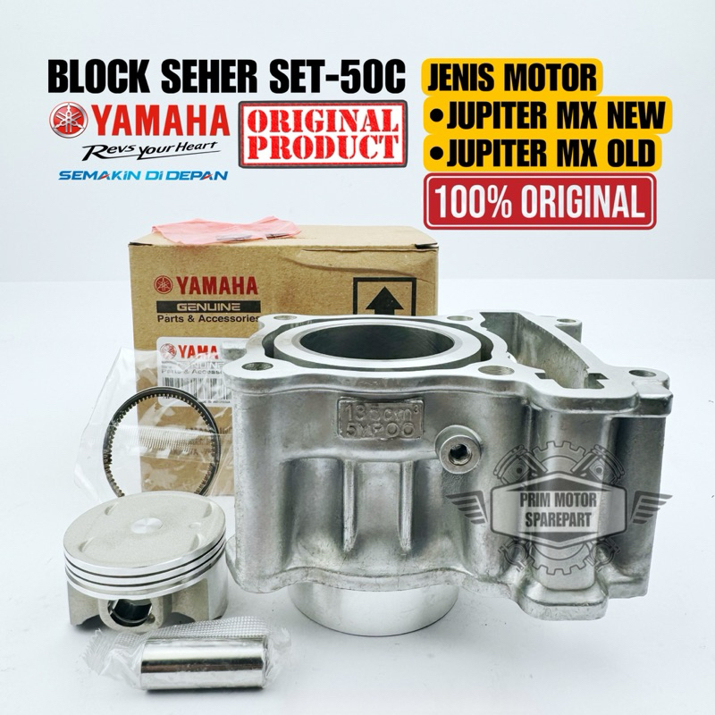 Jual ORIGINAL BLOCK SEHER+SET YAMAHA JUPITER MX NEW/ JUPITER MX OLD ...