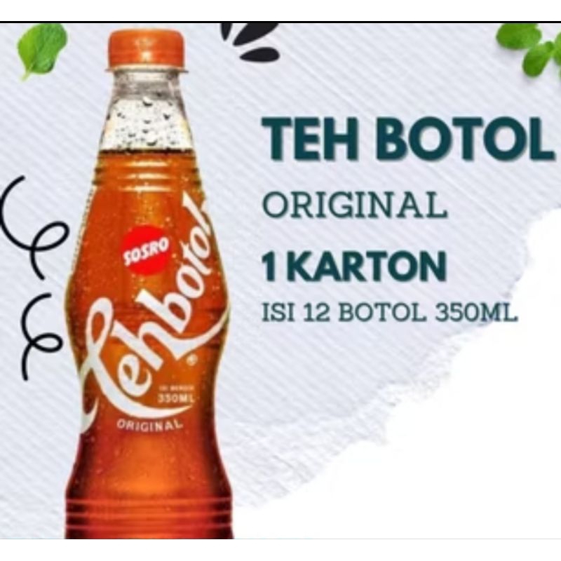 Jual teh botol 1 dus isi 12 botol 350ml | Shopee Indonesia