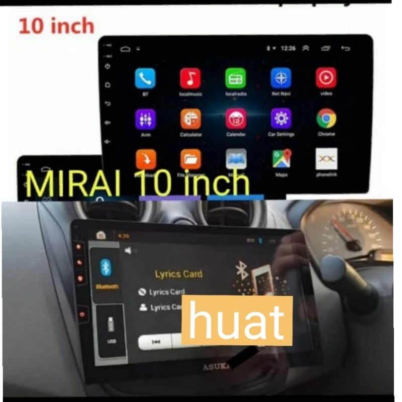 Jual anti gores premium head unit mirai 10inch | Shopee Indonesia
