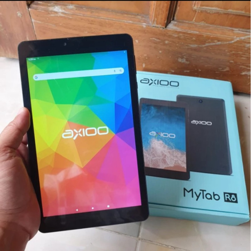 Jual Tablet Tab Axio R8 4G LTE Ram 3GB Rom 32GB os 9 Baru GRS RESMI ...