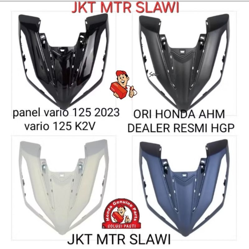 Jual 64301-K2V-N30 Cover Front Tameng Panel Depan Vario 125 LED Tahun ...