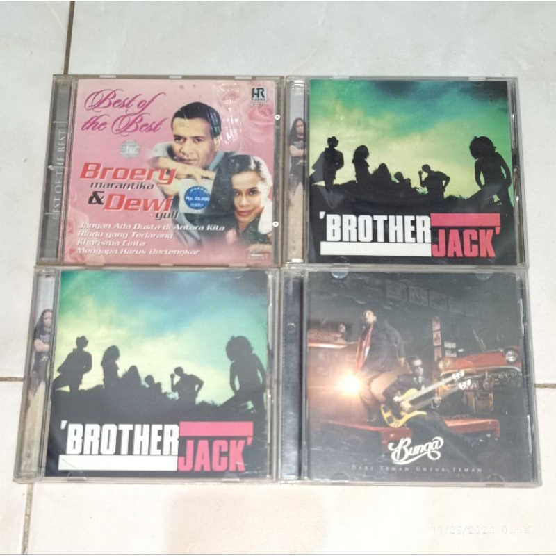 Jual cd Indonesia BROERY MARANTIKA & DEWI YULL-Best of the best / BROTHER JACK (1) / BROTHER ...