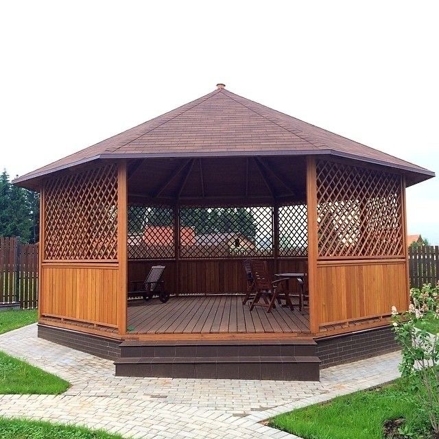 Jual gazebo kayu jati murah | gazebo minimalis modern | saung gazebo ...