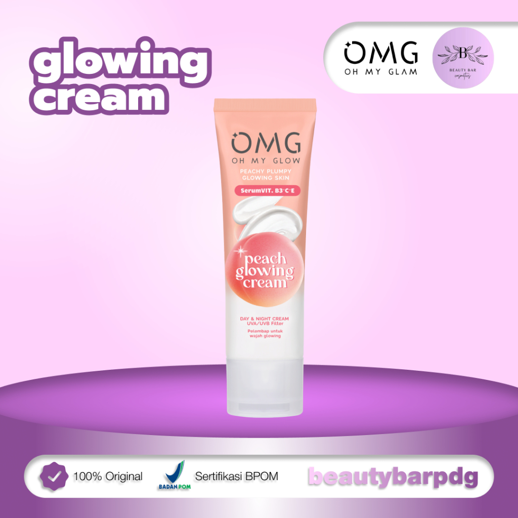 Jual OMG OH MY GLOW Bright Booster Moisturizer 25gr | Pelembab Wajah ...