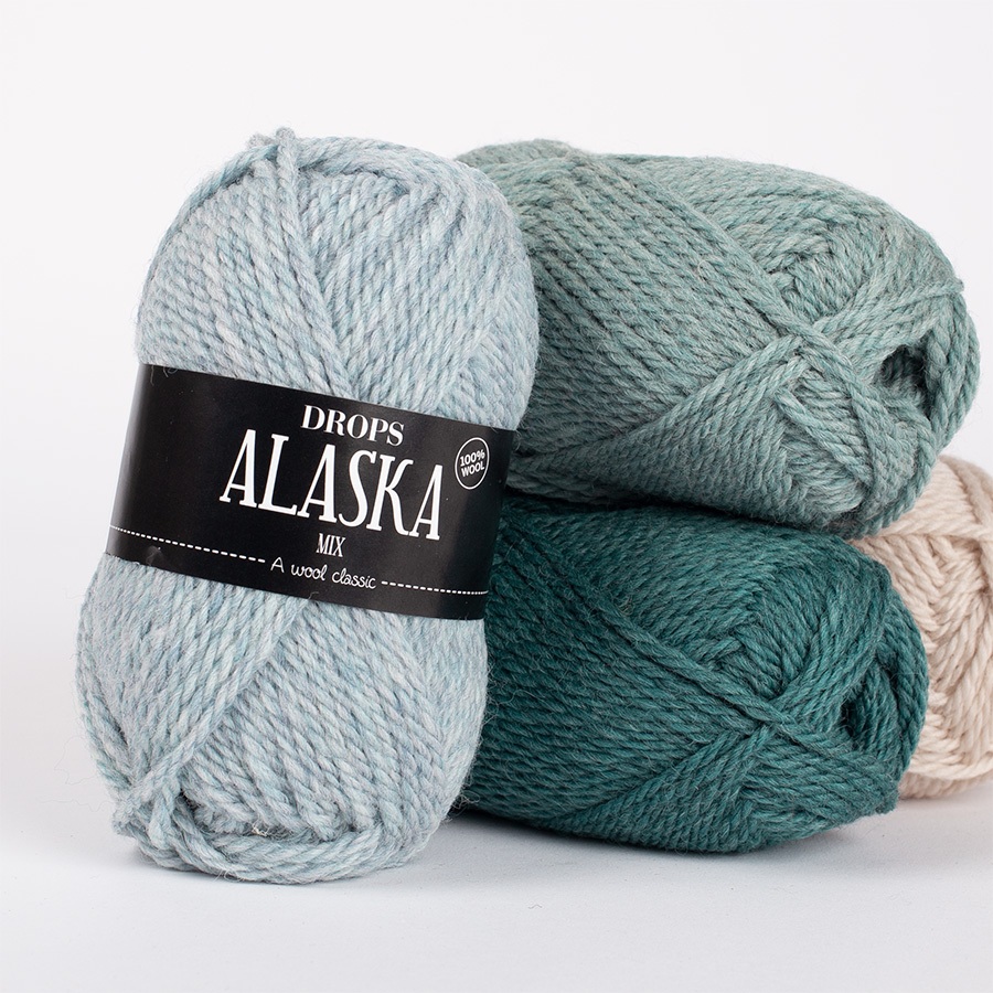 Jual Benang rajut impor wol Drops Alaska wool knitting yarn | Shopee ...