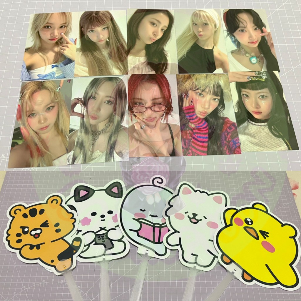 Jual [BACA DESKRIPSI] LESSERAFIM CRAZY SET broadcast photocard gongbang chaewon sakura yunjin ...