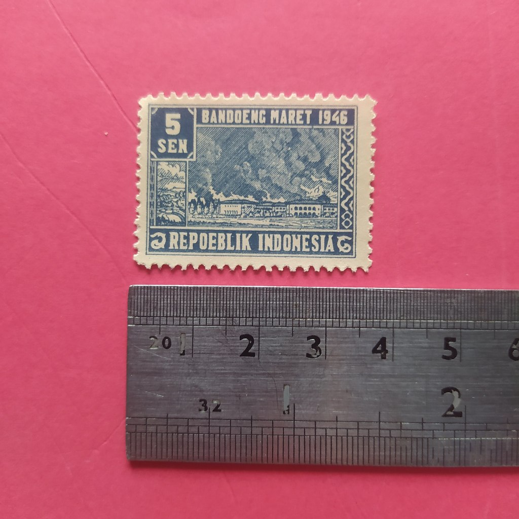 Jual Prangko Seri Revolusi Tahun 1946 - 1947 Repoeblik Indonesia ...