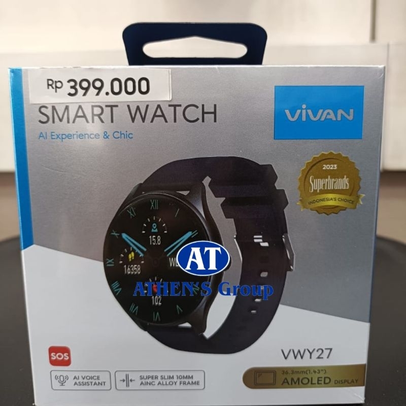 Jual NEW SMARTWATCH VIVAN VYW27 GARANSI RESMI | Shopee Indonesia