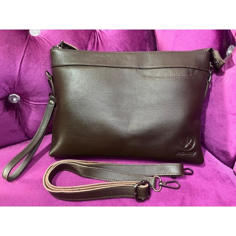 Jual Handbag kulit wanita pria cowok cewek full kulit sapi asli ...