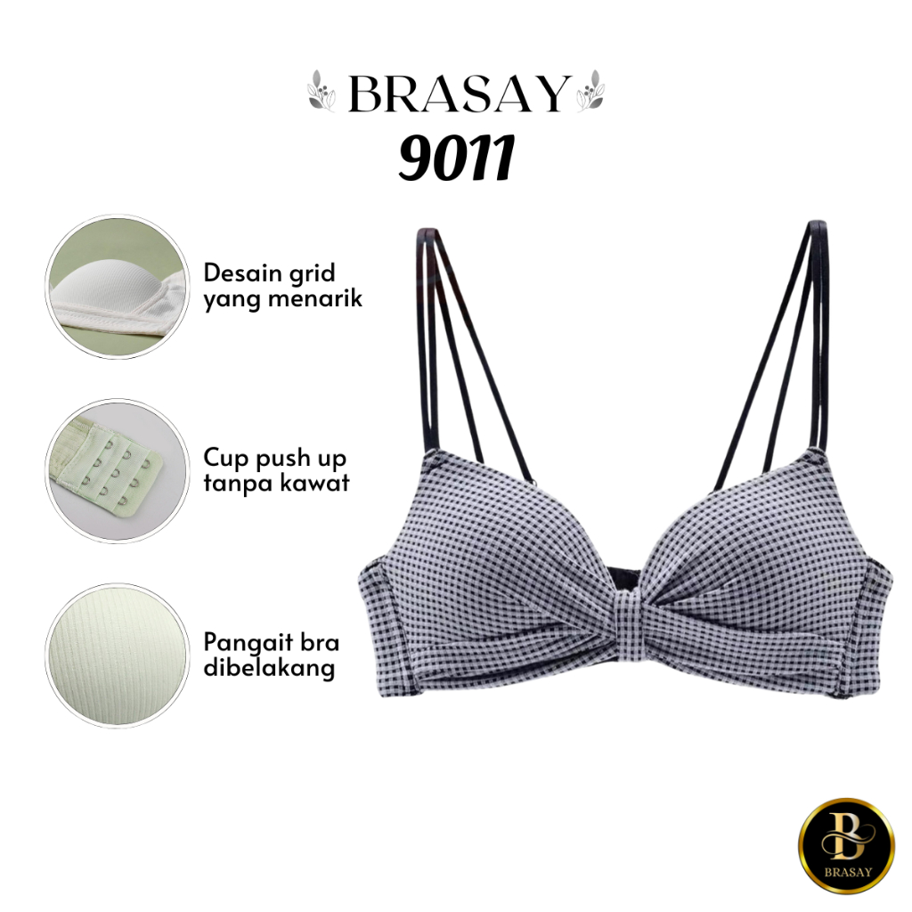 Jual Brasay Bra Push Up Style Pakaian Dalam Wanita 9011 | Shopee Indonesia