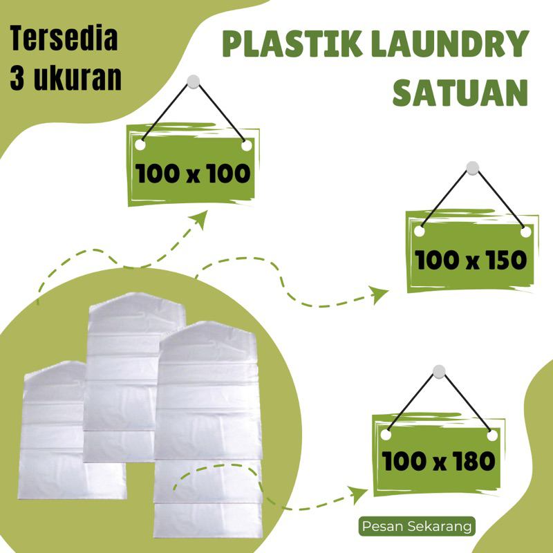 Jual Plastik Laundry Satuan Plastik Jas Plastik Gaun Plastik Pon Hanger | Shopee Indonesia