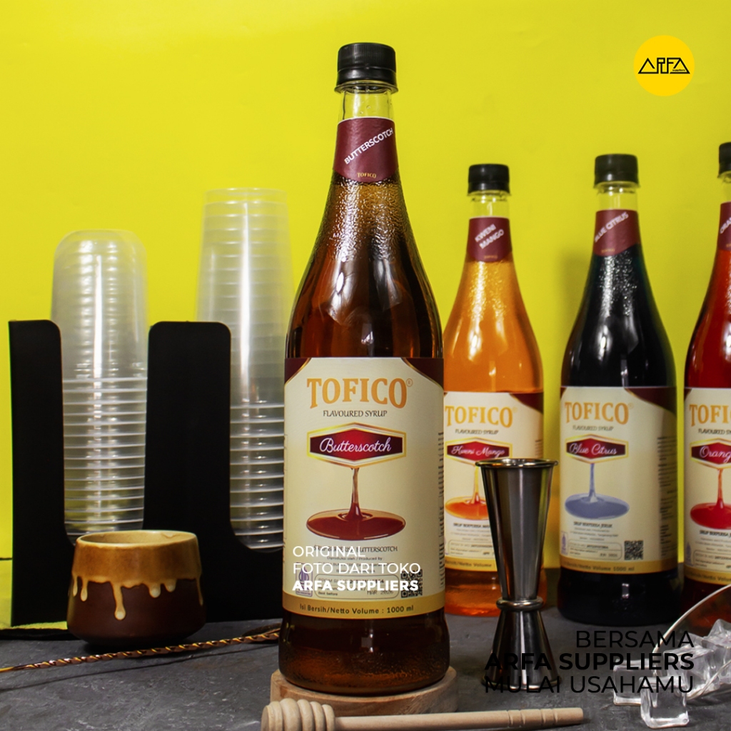 Jual Sirup Tofico Butterscotch 1 liter - Sirup Butter Scotch | Shopee ...