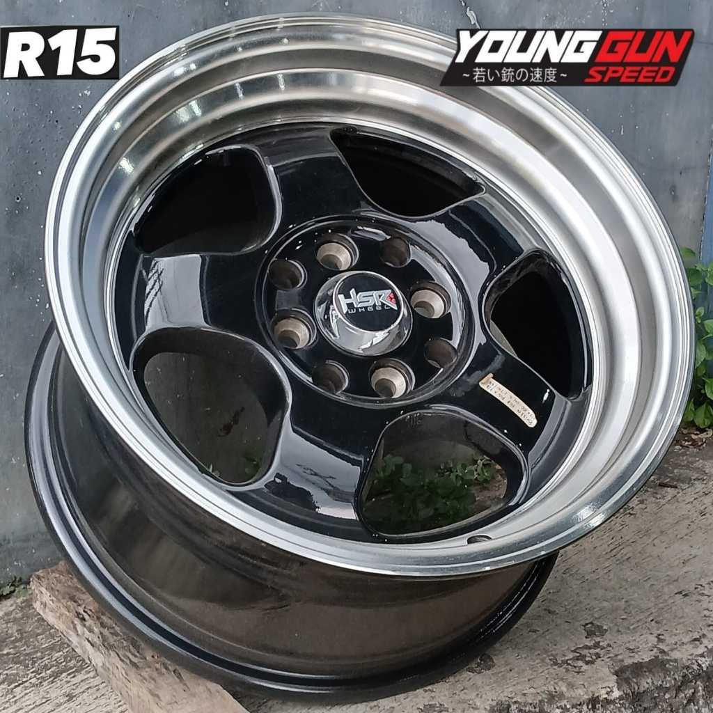 Jual Velg HSR Ring 15 celong for brio jazz avanza xenia city vios pelek mobil racing R15 Hsr ...