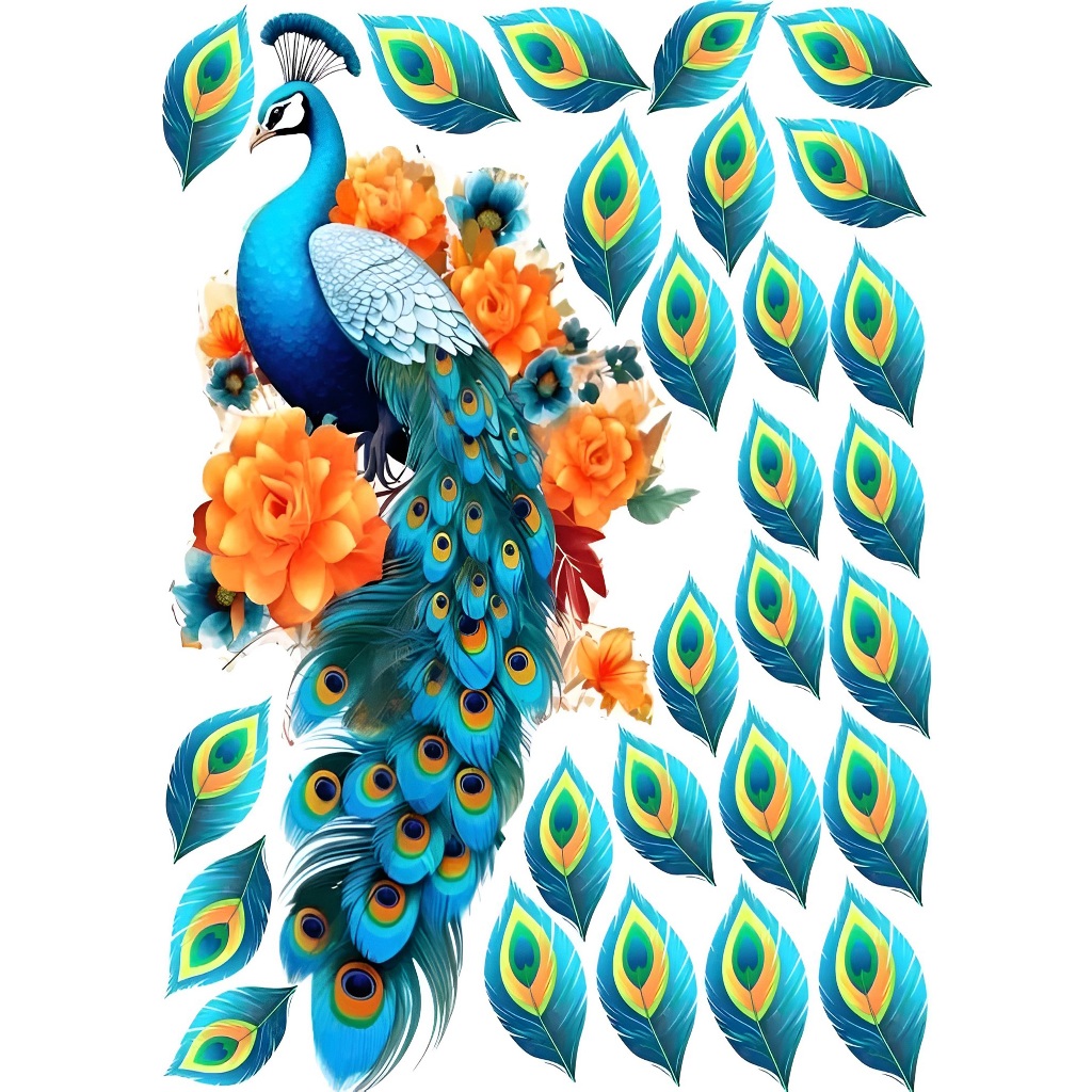 Jual Burung Merak Untuk Buket Seserahan / Mahar / Hantaran Lamaran ...