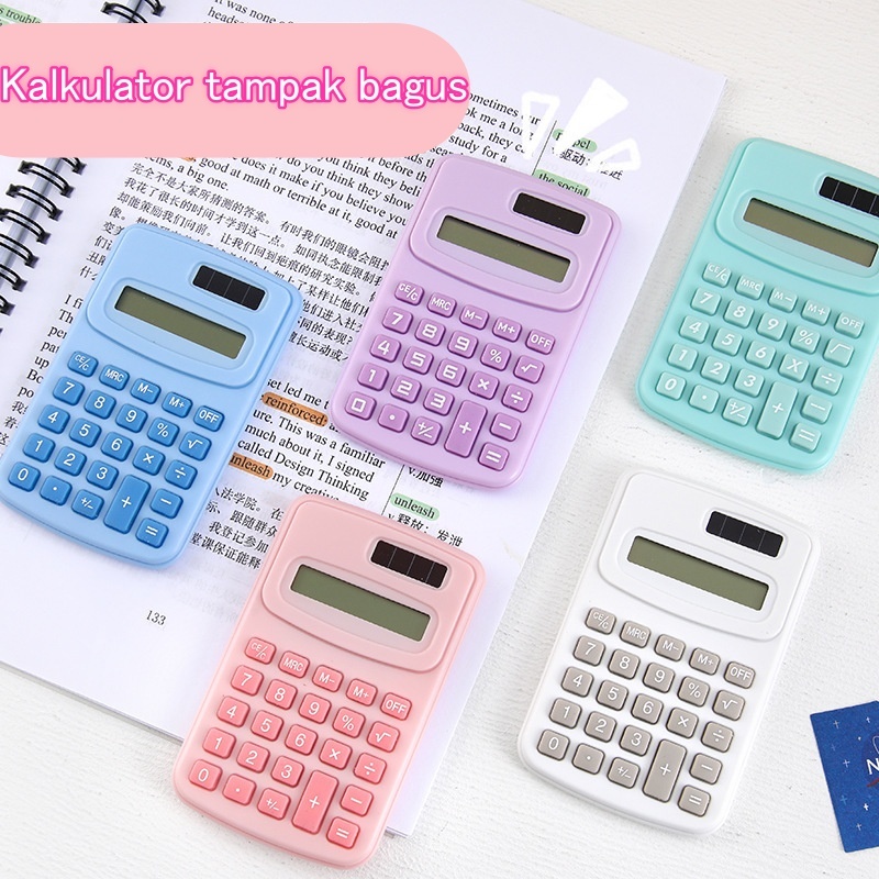 Jual Kalkulator Minimalis 8 Digit / Calculator For School / Mini ...