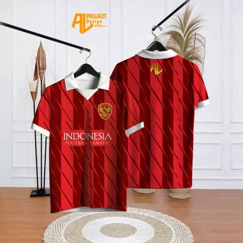 Jual JERSEY FANTASY TIMNAS INDONESIA/JERSEY VINTAGE TIMNAS INDONESIA ...