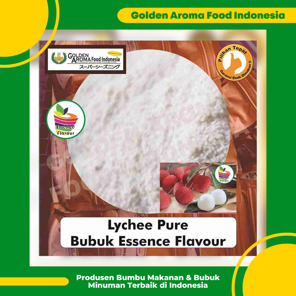 Jual Bubuk Leci Pure Efe 1/2 Kg Essen Flavor Ekstrak Lychee Murni 500 ...