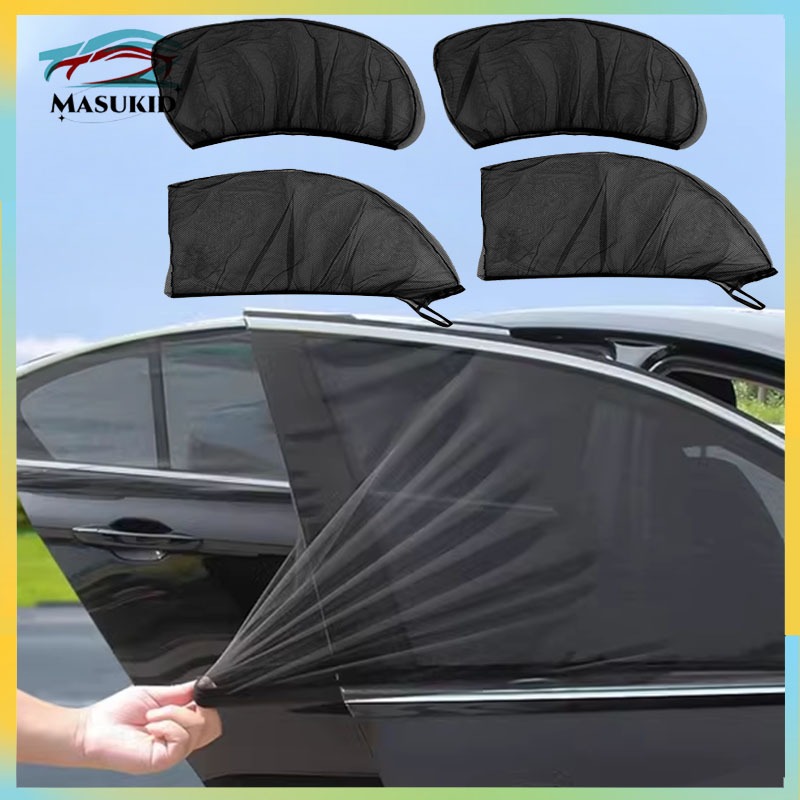 Jual 4pcs Layar Anti Nyamuk Tirai Matahari Kelambu Mobil Untuk Mobil ...