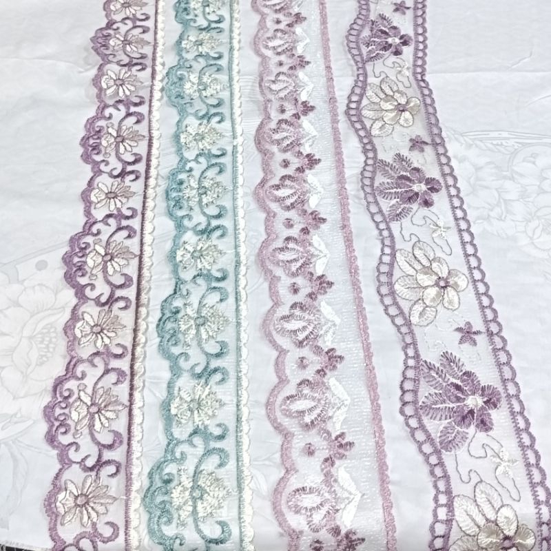 Jual renda tile gradasi meteran | Shopee Indonesia