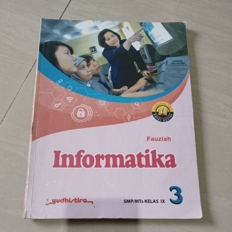 Jual BUKU ORI INFORMATIKA KELAS 3 SMP PENERBIT YUDHISTIRA | Shopee ...