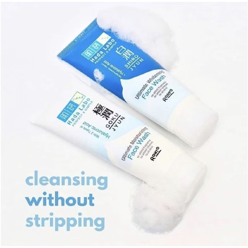 Jual ORIGINAL HADA LABO Face Wash | Ultimate Whitening Face Wash ...