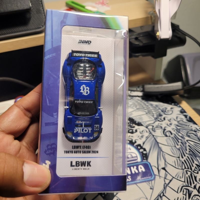 Jual INNO64 F40 LBWK Pilot Ferrari Tokyo Auto Salon 2024 | Shopee Indonesia