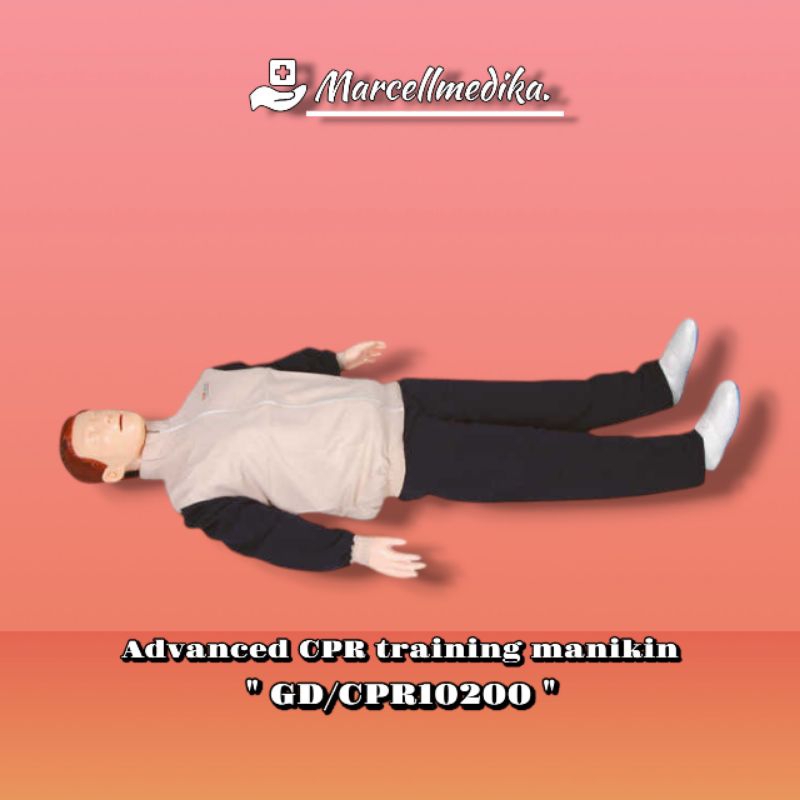 Jual PHANTOM MANIKIN ADVANCED CPR TRAINING GD-CPR10200 / MANEKIN CPR ...