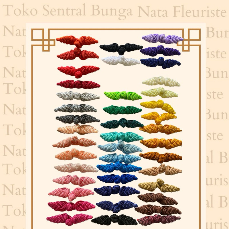 Jual Kancing Shanghai MODEL KEONG / Kancing Cina / Kancing Imlek ...