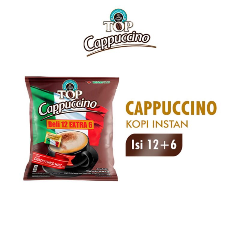 Jual TOP Coffe Cappucino 6+3 (9pcs) | Shopee Indonesia