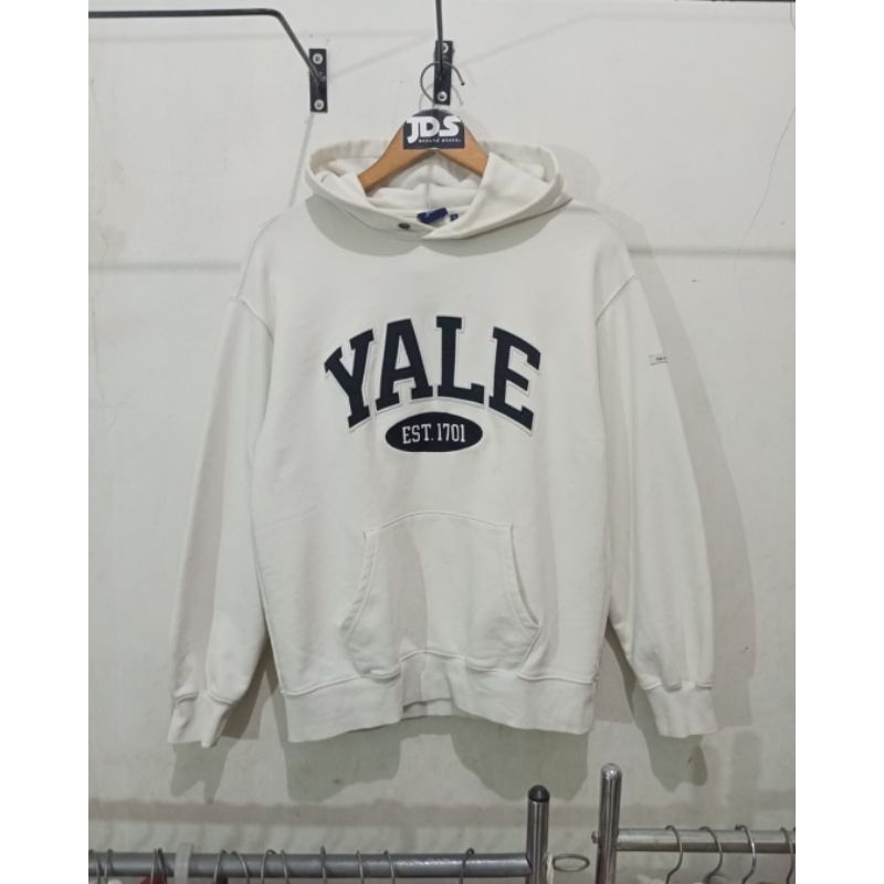 Jual Hoodie YALE White | Shopee Indonesia
