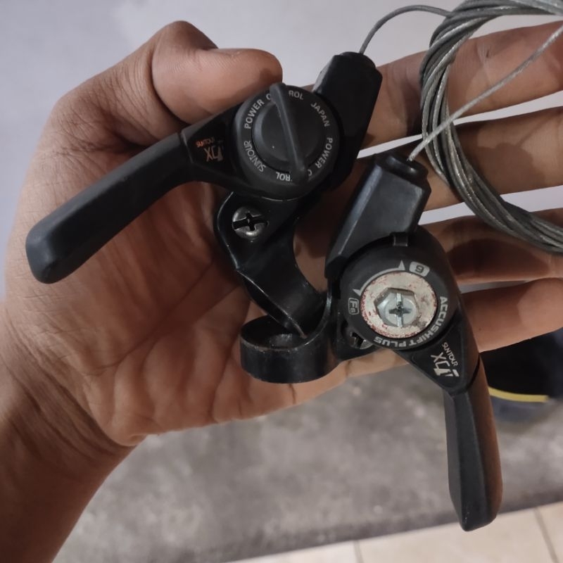 Jual Shifter operan sepeda 3x6 speed suntour japan sepasang kanan kiri ...