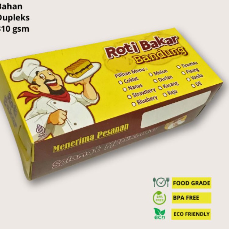 Jual Garansi Uang Kembali COD ISI 5pcs Dus roti bakar UNIVERSAL Kemasan ...