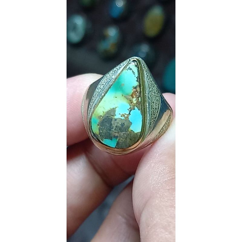 Jual BATU AKIK PIRUS PERSIA RING PERAK CAKEP | Shopee Indonesia