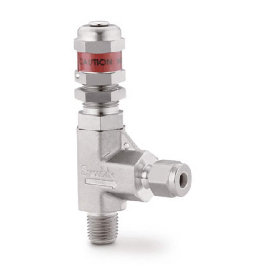 Jual Stainless Steel High Pressure Relief Valve 1/4 in MNPT x 1/4 in ...