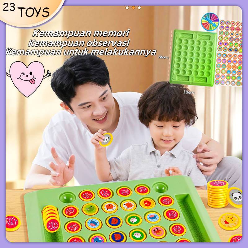 Jual Memory Mainan Edukasi Papan | Game Interaktif Multipemain | Game ...