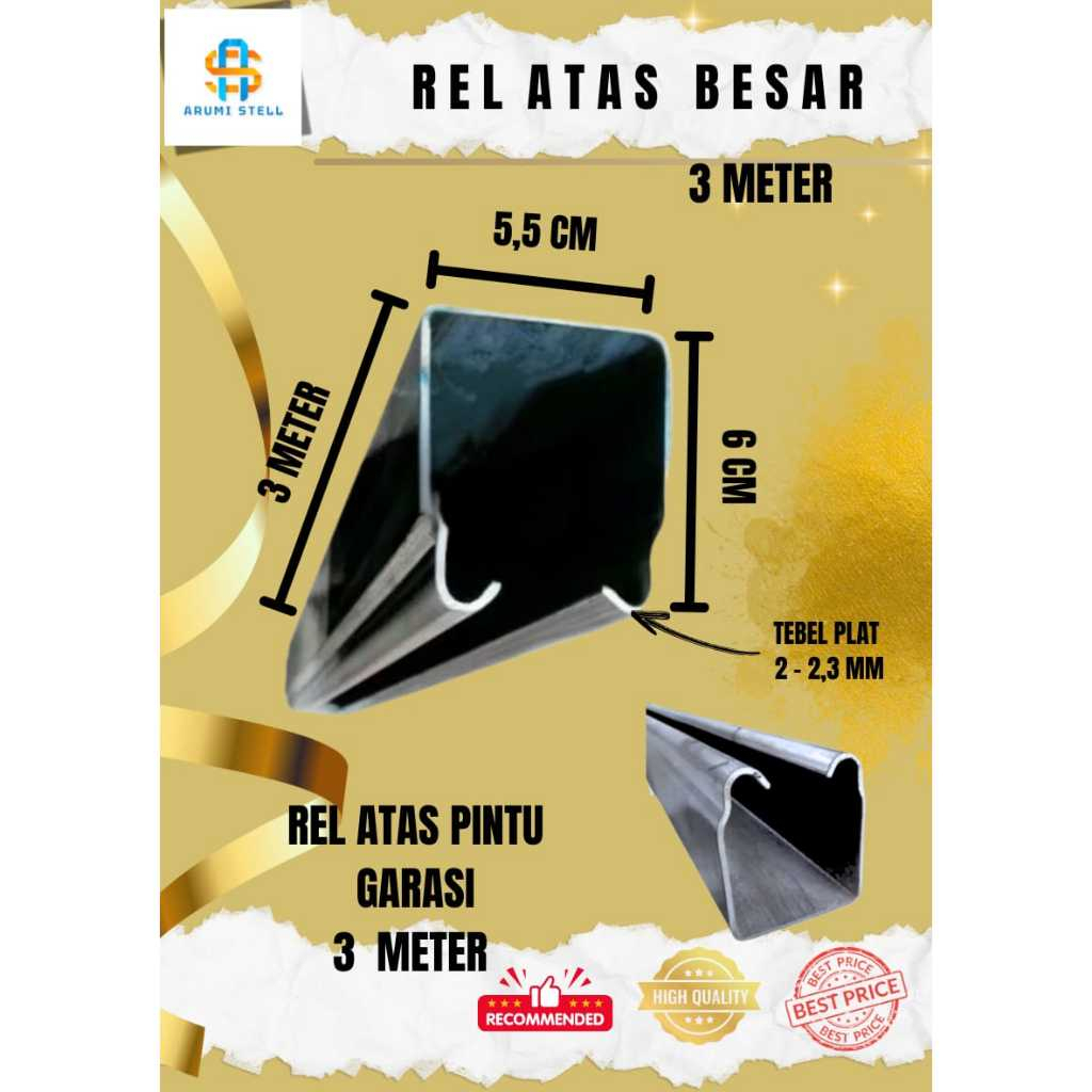 Jual Rel Atas Henderson Besar Panjang 3 Meter | Shopee Indonesia