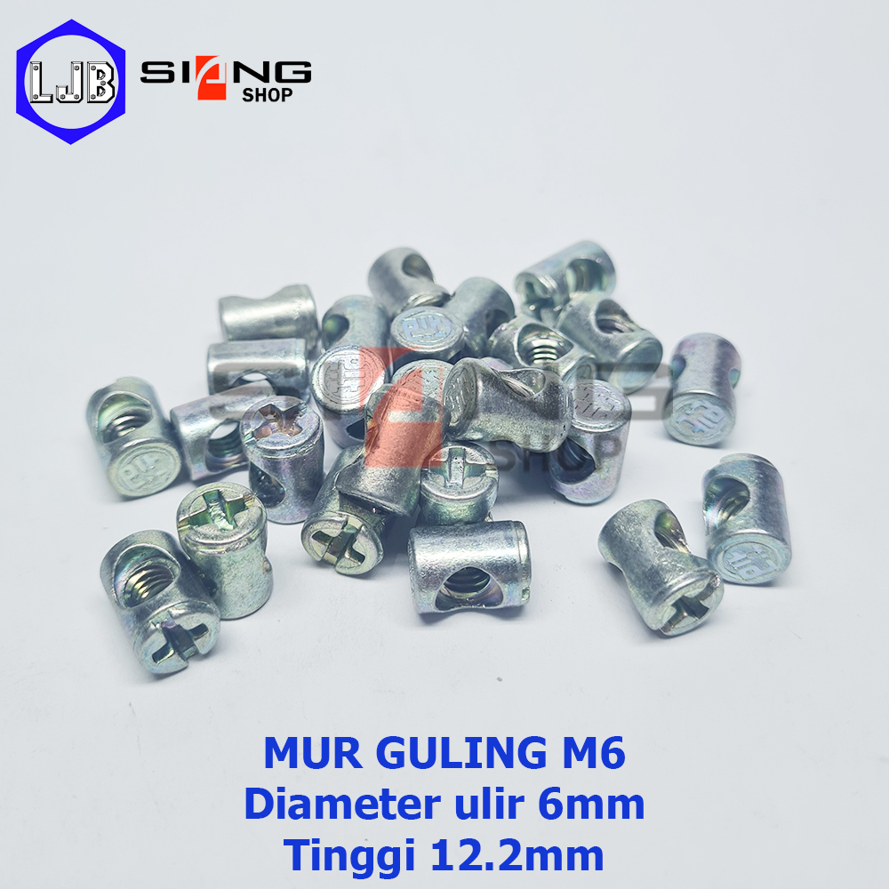 Jual Mur Guling / Palu M6 (Furniture, Tanam) | Shopee Indonesia