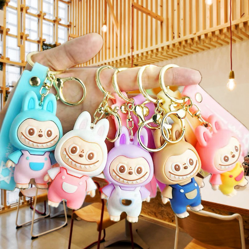 Jual keychain model labubu jumpsuit gantungan kunci motor keychain ...