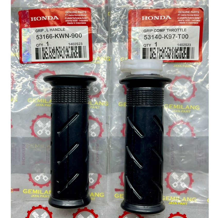 Jual Grip Handfat+ Pipa Gas Honda PCX 150,PCX 160,ADV Original Honda ...